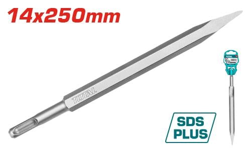 Mũi đục bê tông nhọn hiệu Total TAC1511141 - The Tool Center